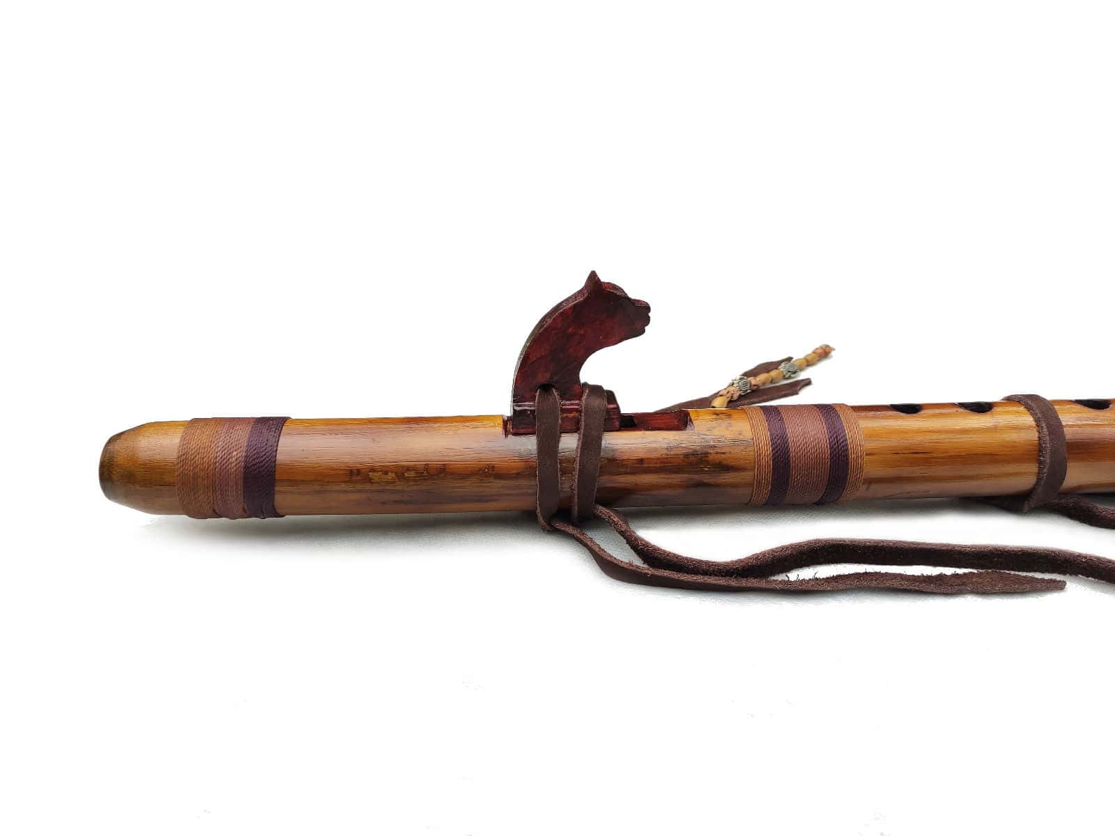 Flauta Estilo Nativa Americana - Série Natural - Lobo II | Flauta ...