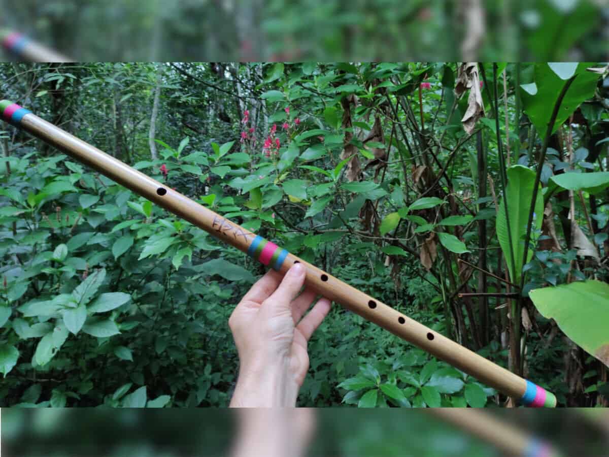 Flauta Zen - Bambu Especial - E | Flauta Nativa Ashar