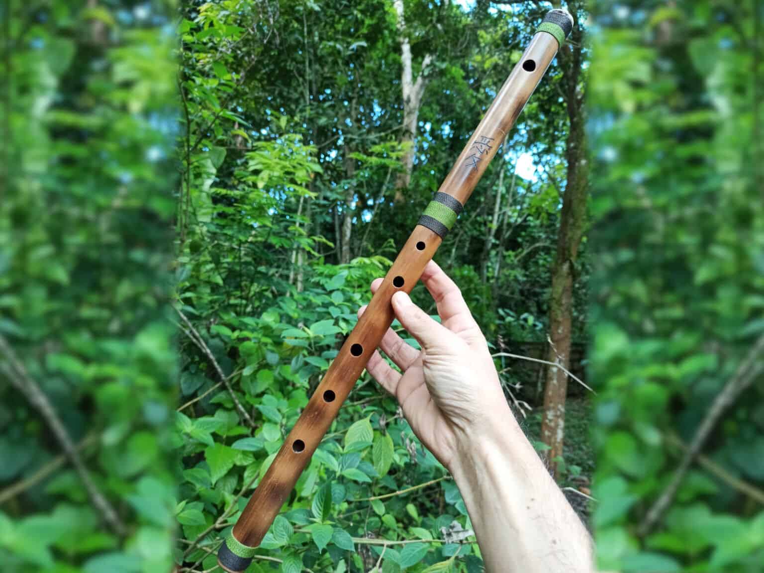 Flauta Zen - Bambu Especial - E | Flauta Nativa Ashar