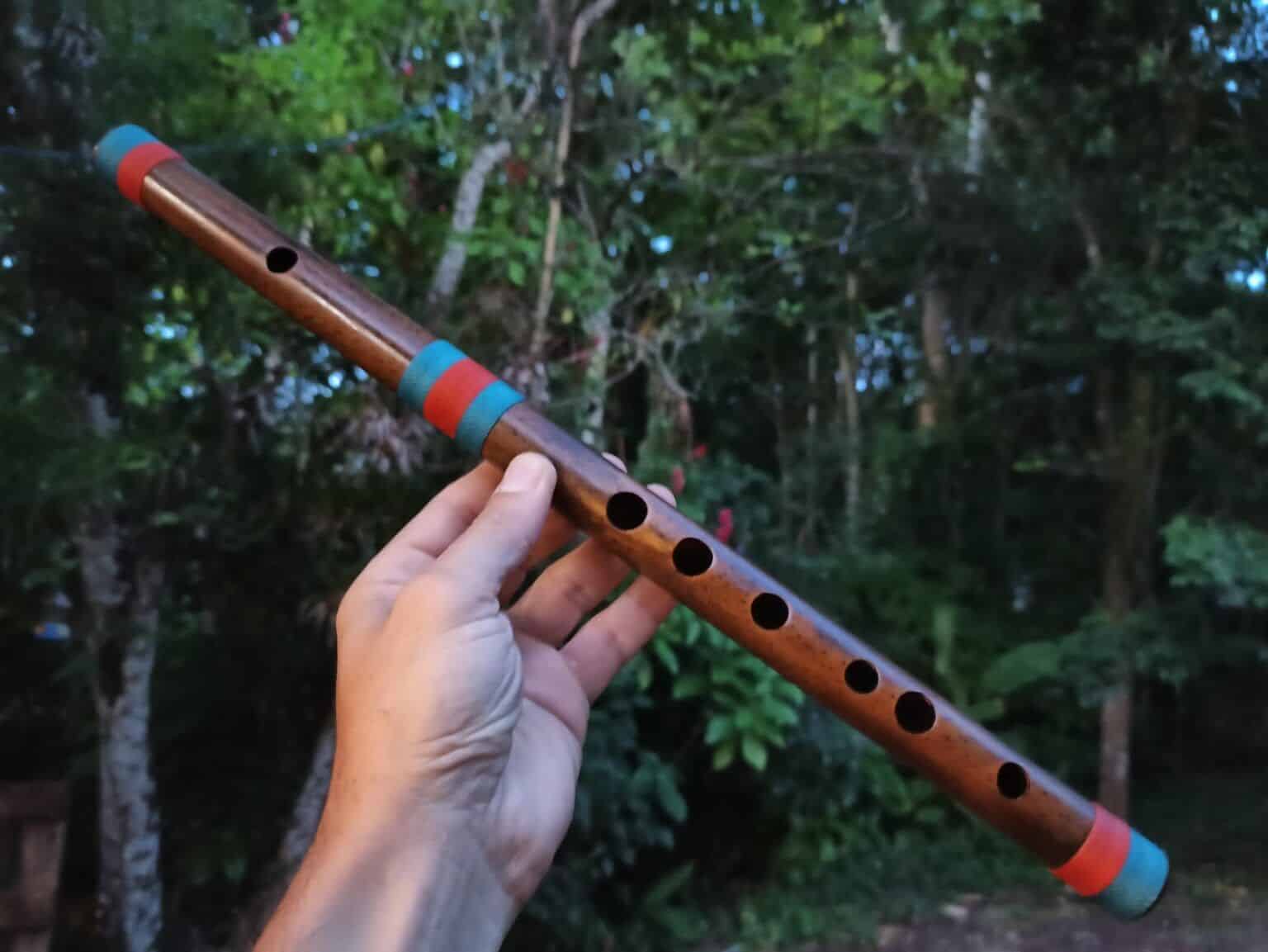 Pífano - Bambu Natural Estudante | Flauta Nativa Ashar