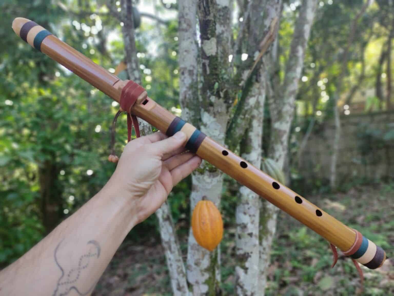 Flauta Zen - Bambu Especial - E | Flauta Nativa Ashar