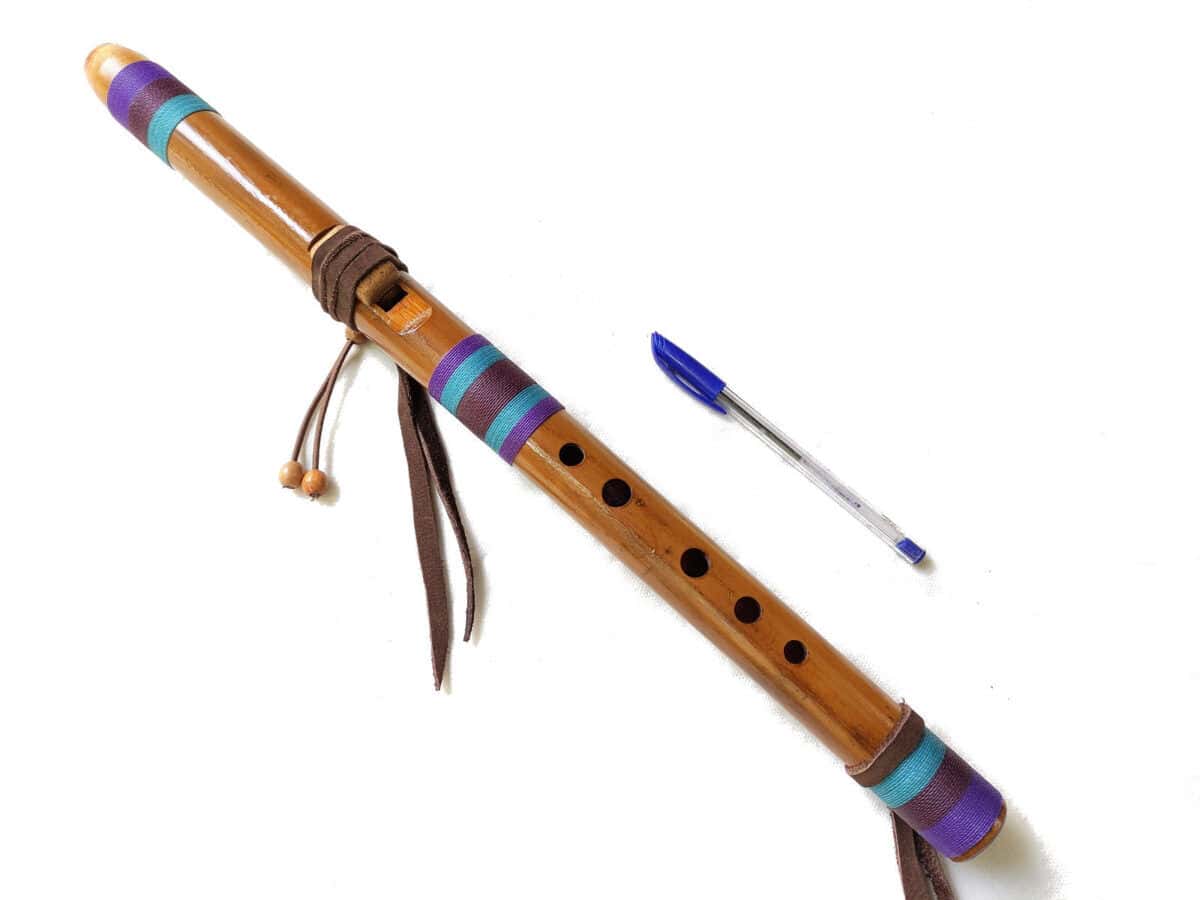 Flauta Estilo Nativa Americana - River Cane - B | Flauta Nativa Ashar