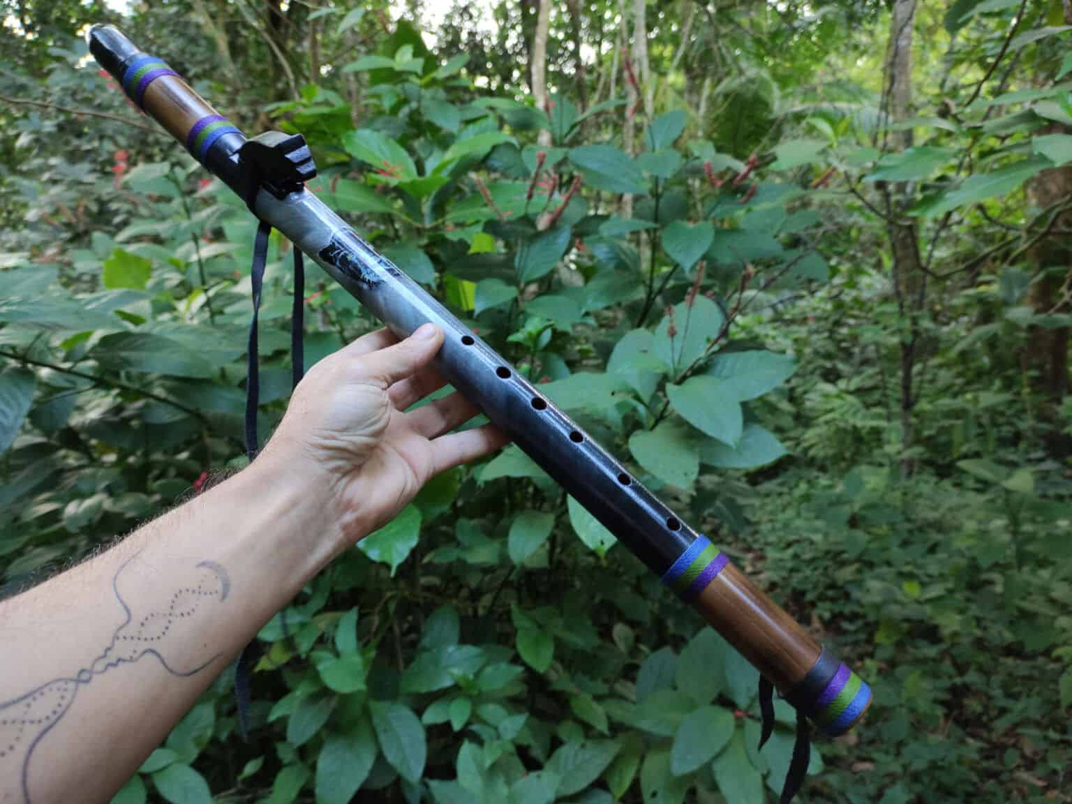 Flauta Estilo Nativa Americana - Série Totens - Pantera Negra | Flauta ...