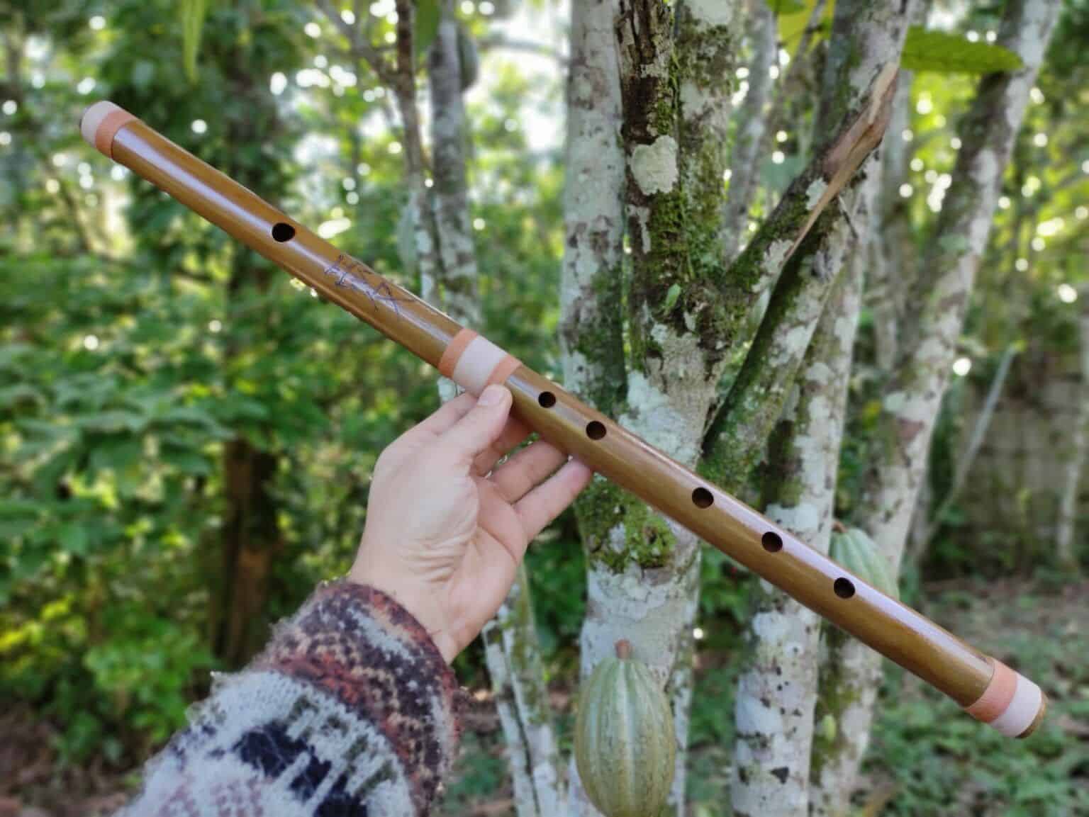 Flauta Zen - Bambu Especial - E | Flauta Nativa Ashar